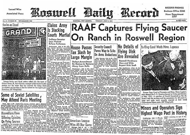 History behind the mystery of the Roswell Incident - Daily News