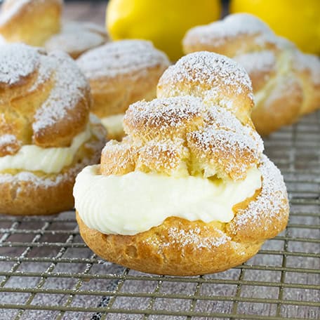 Lemon Cream Puffs - Daily News