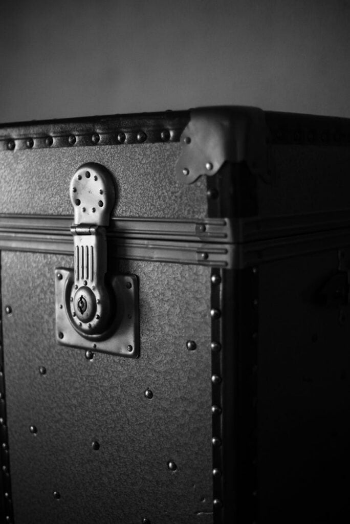 Large trunks discovered in a basement offer a window into the lives and ...